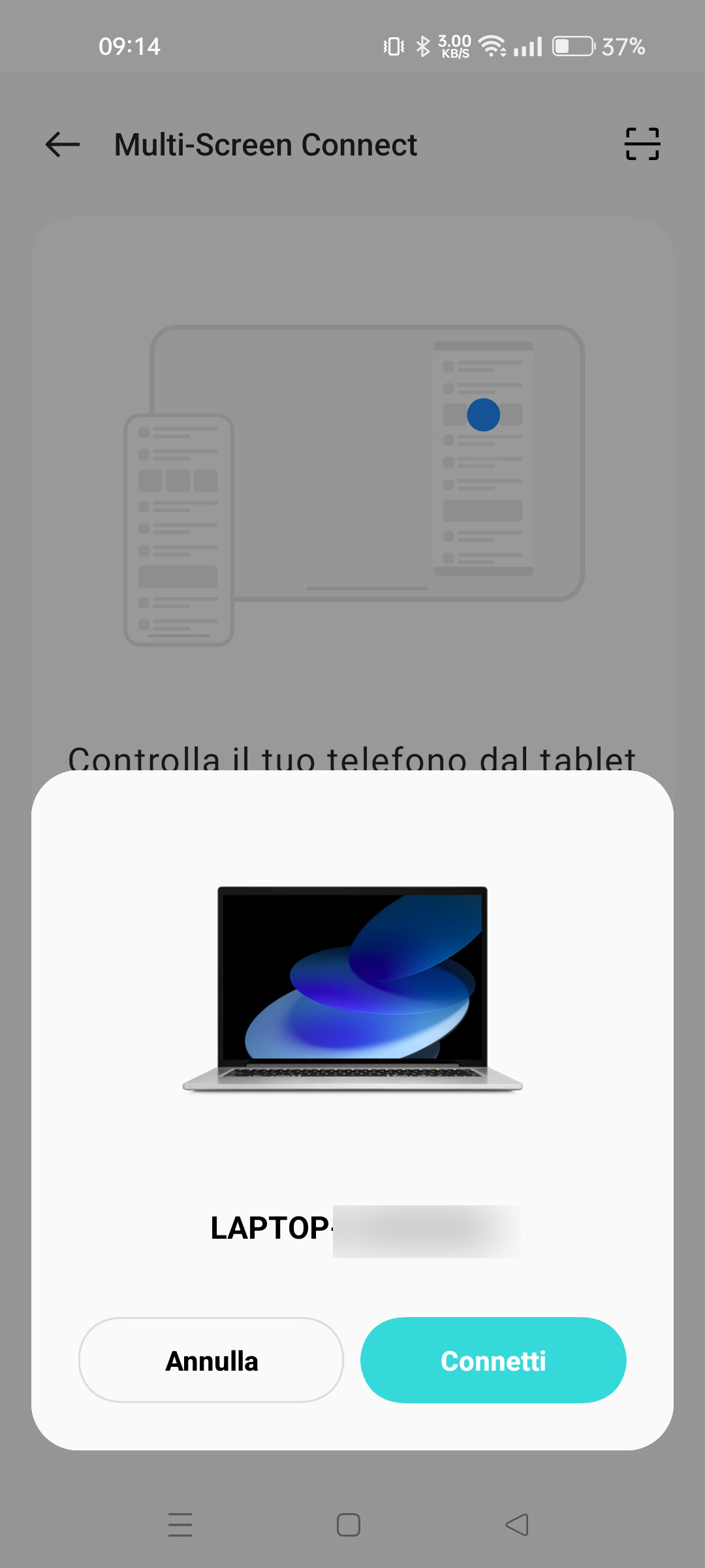 Come funziona la Multi Screen Connect