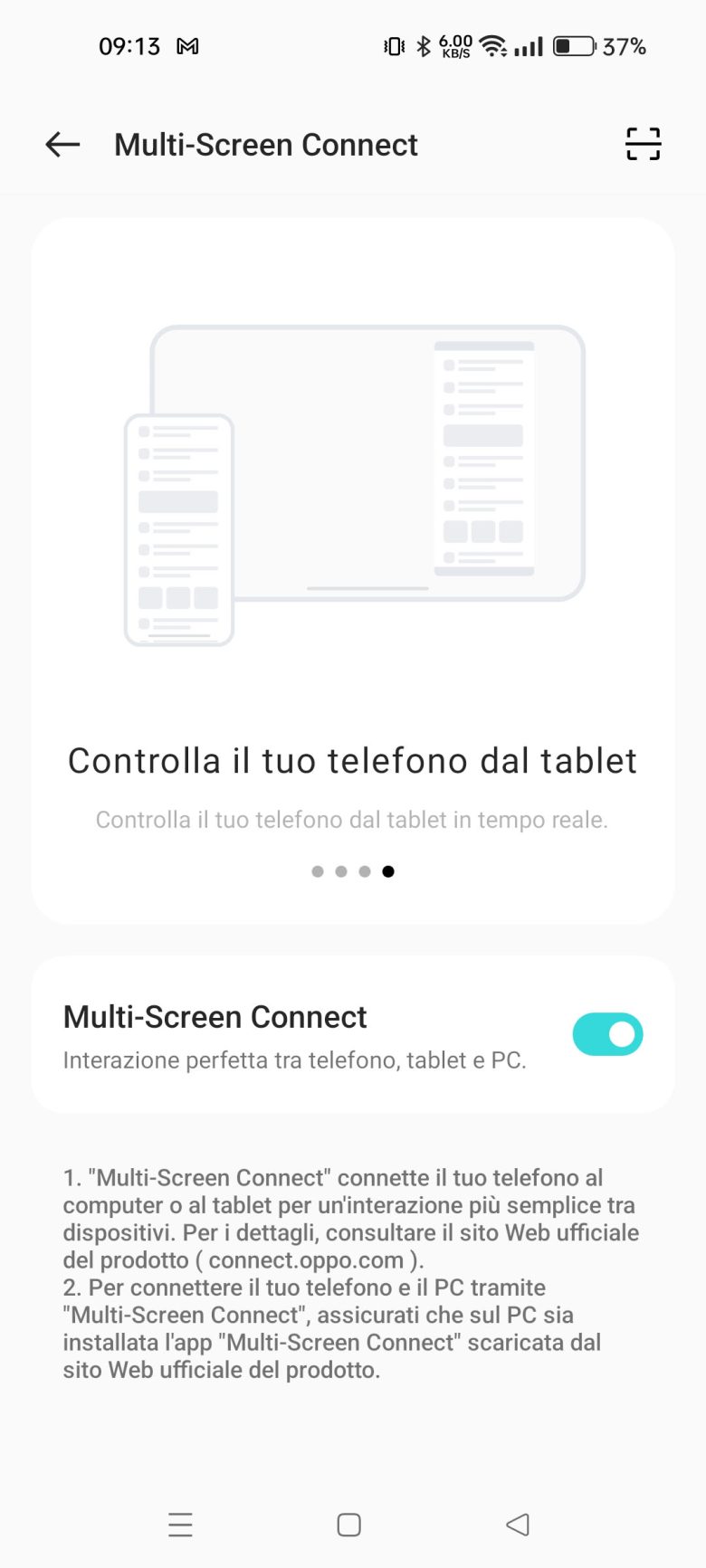 Come funziona la Multi Screen Connect