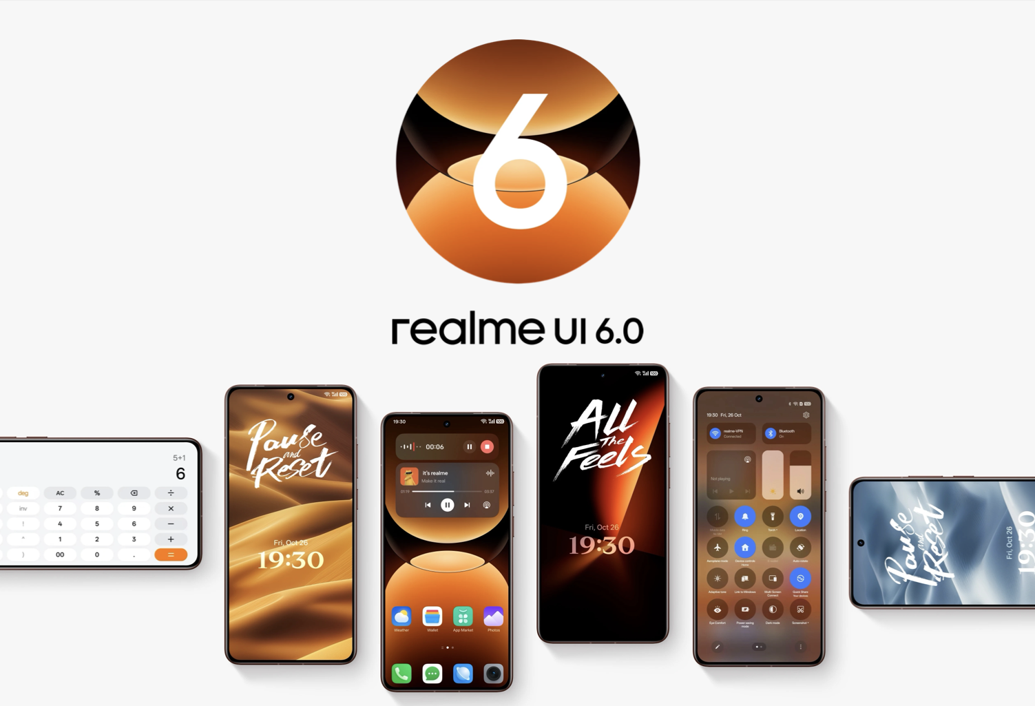 realme UI 6.0 su GT 6 e 12 Pro: gli update e cosa cambia